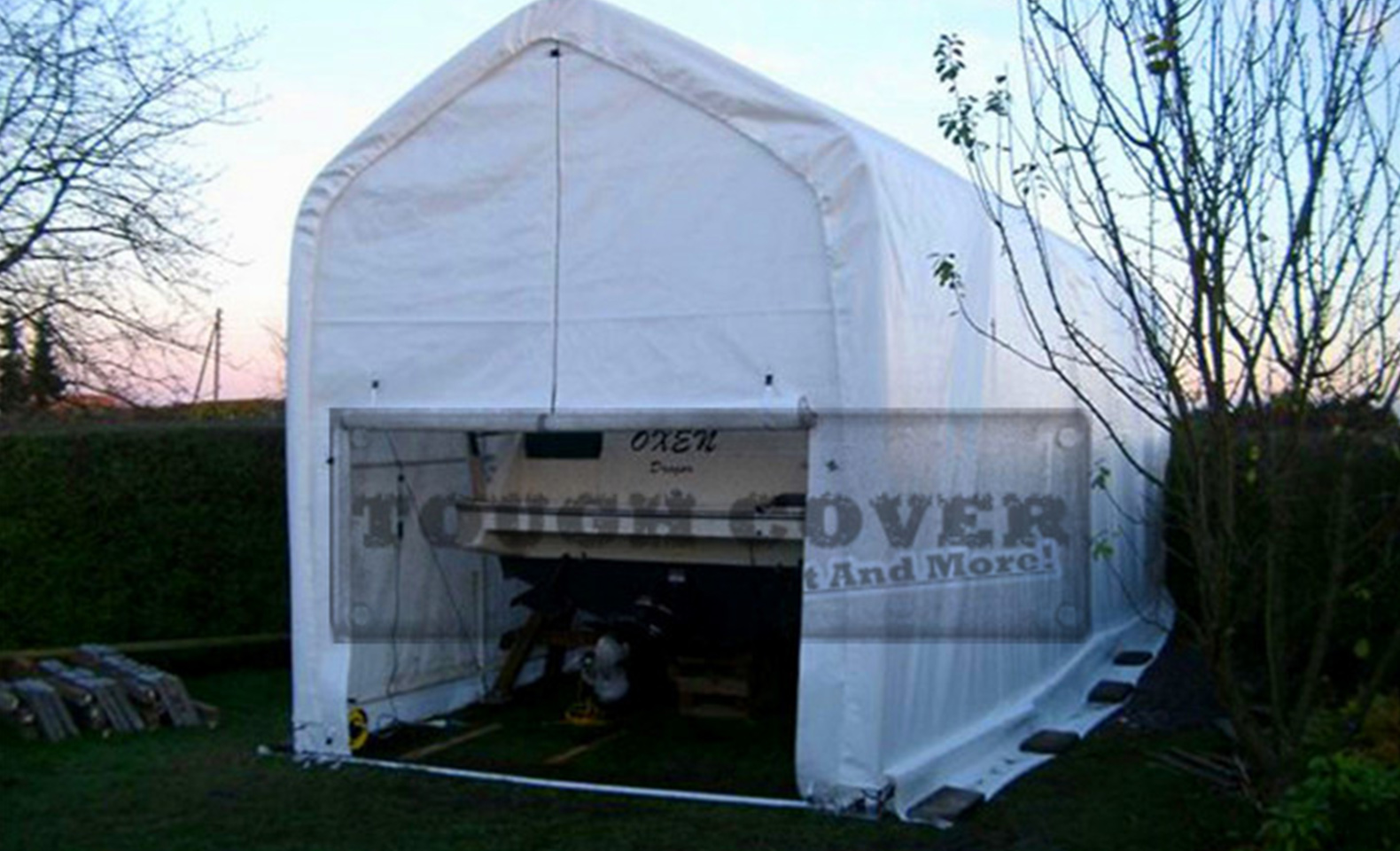 Toughcover Storage Tent, Fabric Building, Container Canopy