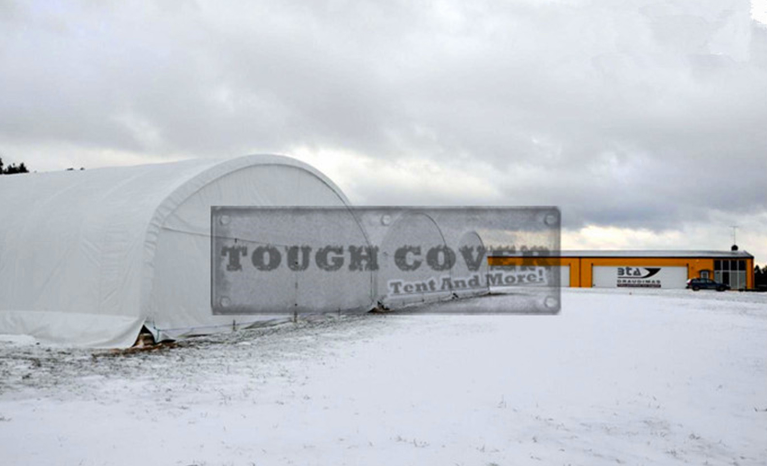 Toughcover Storage Tent, Fabric Building, Container Canopy