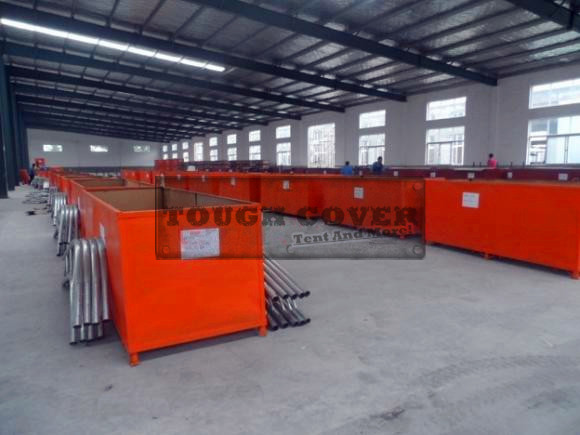 8m wide,Shipping Container Shelter,container tent,Fabric structures ...